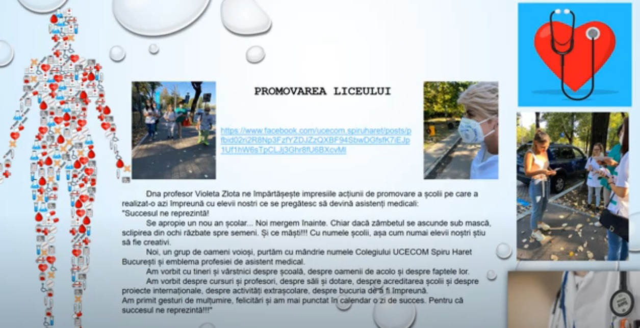 Activităţi extracurriculare 2020- 2021 - Colegiul UCECOM "Spiru Haret"